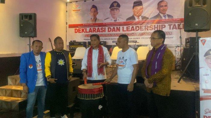 Bodewin Wattimena Deklarasikan Perkumpulan Anak Muda Ambon di Momen Sumpah Pemuda - Tribunambon.com