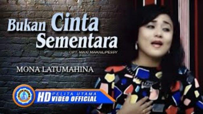 Chord Gitar Bukan Cinta Sementara - Mona Latumahina: Sayang Seng Ada Kata yang Lebe Indah ...