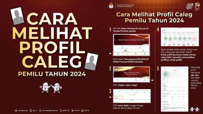 Bingung Pilih Siapa saat Coblos? Ini Cara Lihat Profil Caleg Pemilu ...