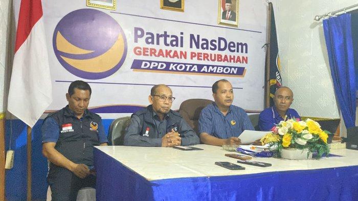 Rekomendasi NasDem ke Wattimena - Toisutta Sudah Final - Tribunambon.com