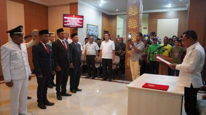 Muhamat Marasabessy Lantik 4 Kepala Pemerintahan Negeri, Ini Daftarnya ...