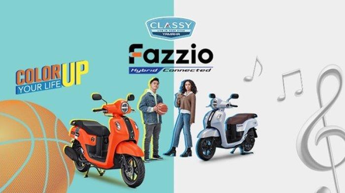 Semakin Fashionable dan Stylish, Intip Tampilan Baru Yamaha Fazzio ...