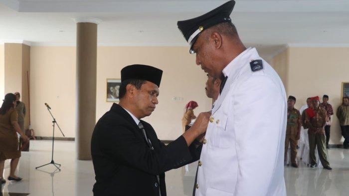 Mat Marasabessy Lantik Dua KPN dan Empat Saniri Negeri - Tribunambon.com