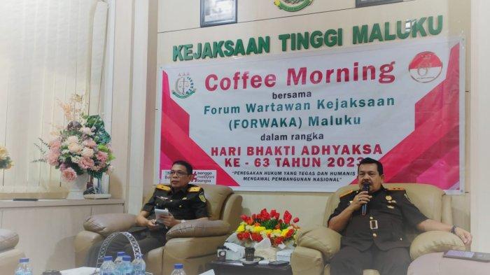 Gelar Coffee Morning Bersama Forwaka, Kajati Maluku Bahas Peran Pencegahan Kebocoran Anggaran ...