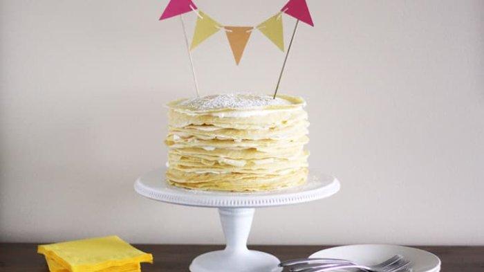 Kreasi Panekuk Jadi Kue Ulang Tahun, Ini Caranya - Tribunambon.com