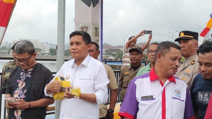 Hadiri Dapua Expo 2023, Penjabat Wali Kota Ambon Disambut Merdunya Paduan JIO Ukulele ...