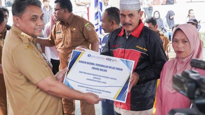 Hindari Gagal Panen, Petani di Ambon Terima Bantuan Screen House dari Pemerintah - Tribunambon.com