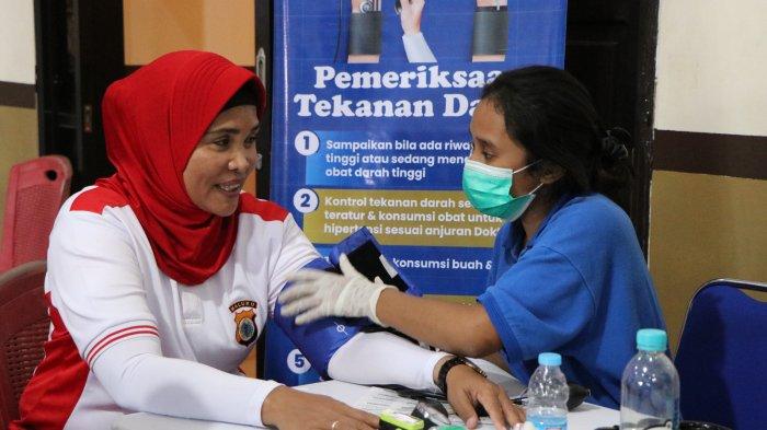 Polres Buru Gelar Pemeriksaan Kesehatan Berkala untuk 194 Personel - Tribunambon.com