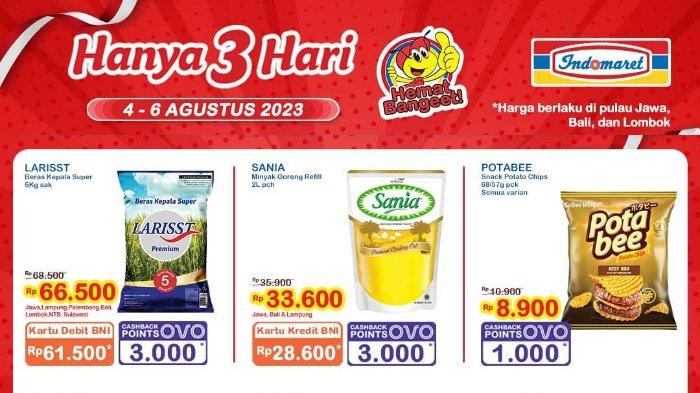 Hari Terakhir Promo JSM Indomaret 4 - 6 Agustus 2023: Extra Diskon dengan Kartu Kredit Mandiri ...