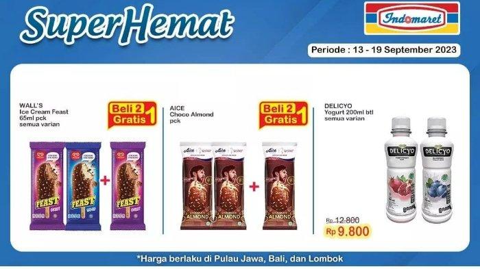 Promo Indomaret Super Hemat Berlaku 13 - 19 September 2023: Aneka Snack Beli 2 Gratis 1 ...