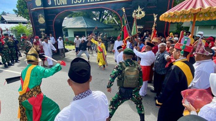 Yonif 733 Masariku Lepas 450 Personel Satgas Pamtas RI-PNG ke Papua ...