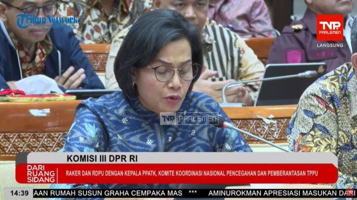 Sri Mulyani Beberkan Rincian Transaksi Janggal Rp 349 Triliun yang Ditemukan PPATK - Tribunambon.com