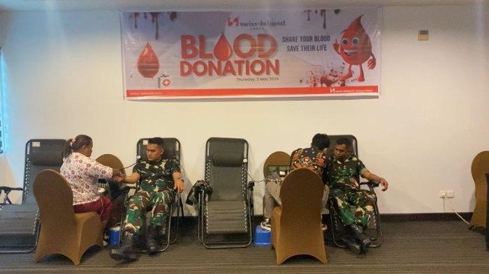 Rayakan Ulang Tahun ke-14, Swiss-belhotel Ambon Gelar Donor Darah - Tribunambon.com