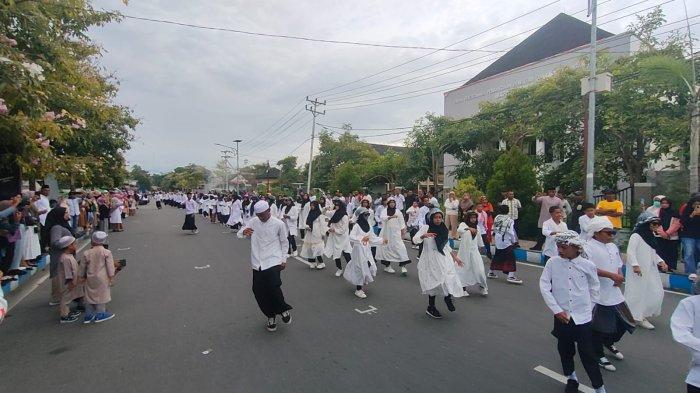 Sambut Ramadhan, Ratusan Anak di Masohi Ramaikan Tarhib Ramadhan dengan ...