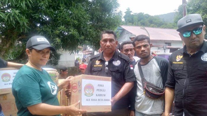 Peduli Pengungsi Kariu, Aska Terjun ke Aboru Bawa Puluhan Paket Bantuan ...