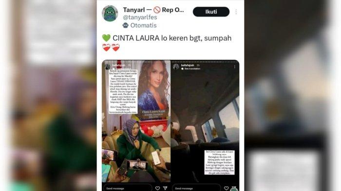 Trending di Twitter, Kedatangan Cinta Laura di Masohi Banjir Pujian Warganet - Tribunambon.com