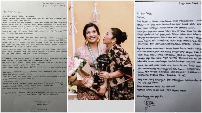 Putri Candrawathi Tulis Pesan Haru untuk Trisha: Luaskan Hatimu Nak ...
