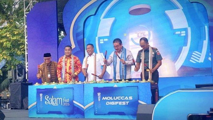 Salam Fest dan Moluccas Digifes 2025 Dibuka, Dorong Sinergi Ekonomi Syariah dan Digital di ...