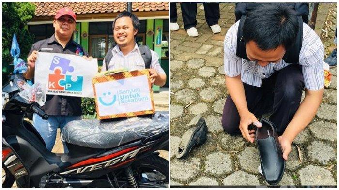 Viral Seorang Guru Honorer Gunakan Sepatu Bolong, Ternyata Ini Alasan ...