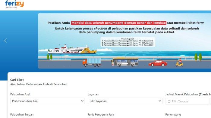Tutorial Beli Tiket Online Ferry Namlea - Galala - Tribunambon.com