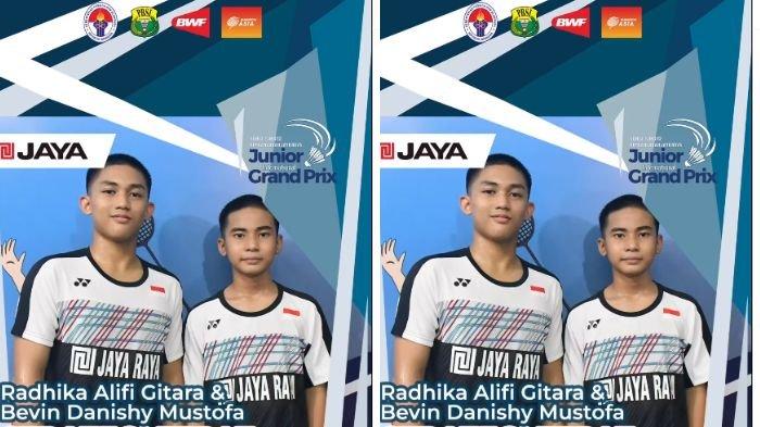 Demi 1 Spot di 8 Besar BWF Junior International, Radhika/Bevin vs Khairan/Brian Berikan Match ...