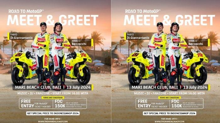 2 Hari lagi! Gelaran Event Meet and Greet MotoGP Indonesia di Bali ...