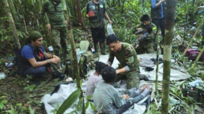 4 Bocah yang Hilang Selama 40 Hari di Hutan Amazon Ditemukan Selamat, Begini Kisahnya - Tribun ...