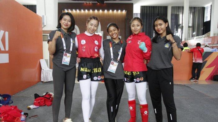 2 Atlet Putri Muaythai Bali Kawinkan Medali Perunggu di PON, Perenang Putri Sumbang 1 Perunggu ...
