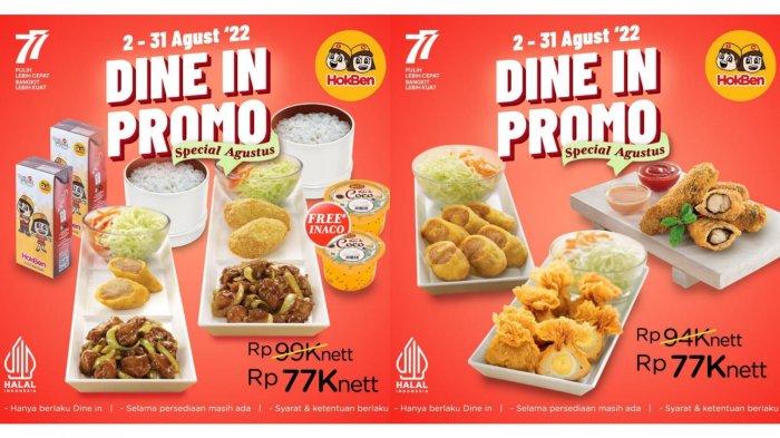 NEW! 6 Promo HokBen Agustus 2022, 1 Egg Chicken Roll + 1 Ekkado + 1 ...