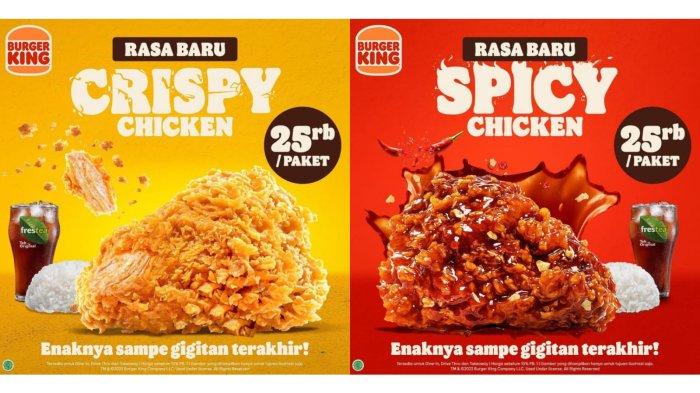 BARU! Promo Burger King Mei 2023, Nikmati Spicy Chicken dengan 3 Macam ...