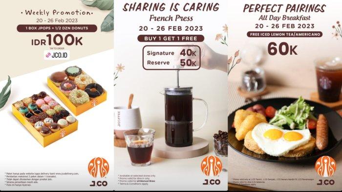 PROMO J.CO 25-26 Februari 2023, Nikmati 6 Pcs Donuts dan 1 Box JPops ...