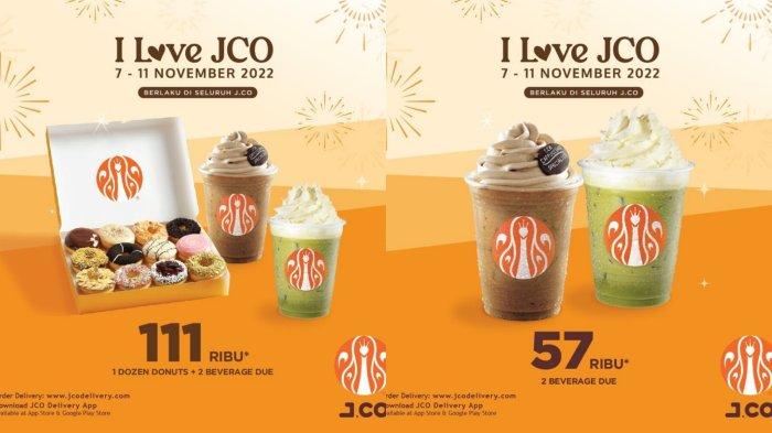 BARU! Promo J.CO 7-11 November 2022, Nikmati 2 Jcool Couple Rp 57.000 ...
