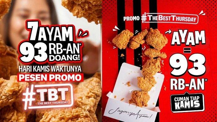 BEST THURSDAY! Promo KFC 7 September 2023 Serbu 7 Ayam Cuma Rp90 Ribuan Aja - Tribun-bali.com