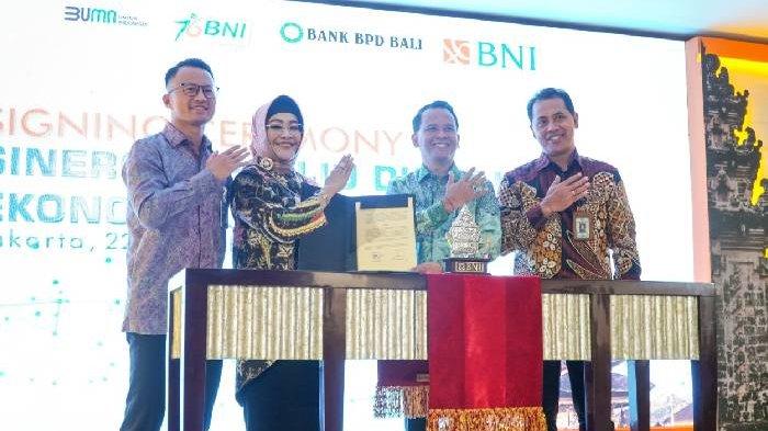 Support Ekonomi Kerthi Bali, BNI dan BPD Bali Bersinergi - Tribun-bali.com