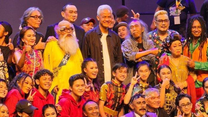 Momen Unik Ganjar Sekeluarga Tonton Pentas Indonesia Kita, Karya yang ...