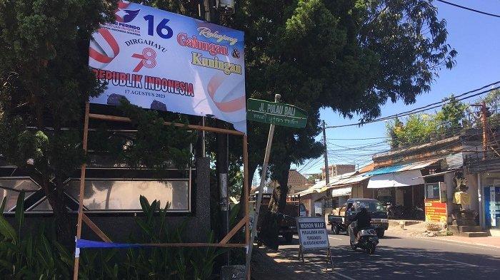 Baliho Perindo Dirobek di Blahbatuh, Ngakan Putra: Kita Akan Pasang ...