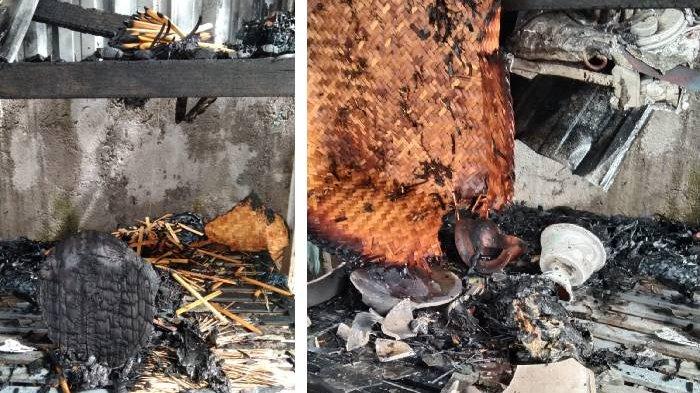 Gara-gara Api Dupa, Gabah Wayan Sumerta di Klungkung Bali Hangus ...