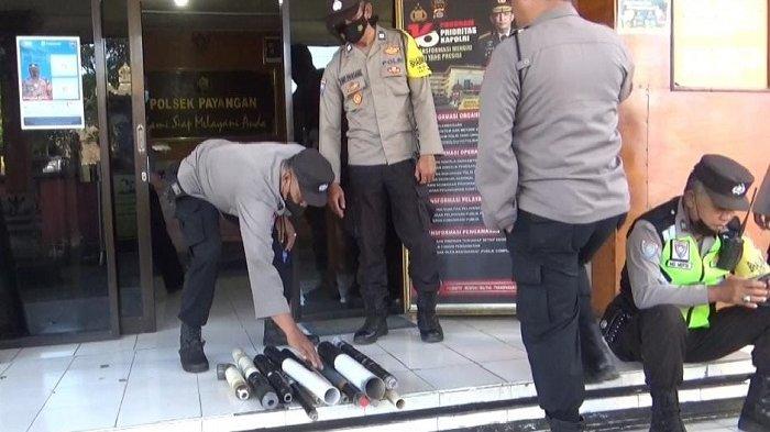 Belasan Meriam Paralon Disita Polsek Payangan, Pasca Mata Bocah Terkena ...