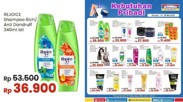 DISKON Besar! Promo Terjangkau Rejoice Shampoo Rp36900, Katalog Murah ...