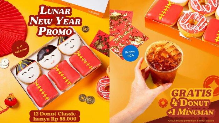 DISKON IMLEK! Promo Dunkin Donuts 9-11 Februari 2024, Dapatkan 12 Donut ...