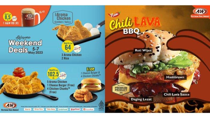 DISKON! Promo AW Restoran 6-7 Mei 2023, Dapatkan 3 Aroma Chicken dan 2 ...