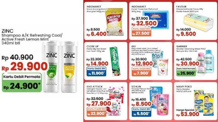 DISKON Super Besar Indomaret! Promo ZINC Shampoo 340ml cuma Rp29.900 ...