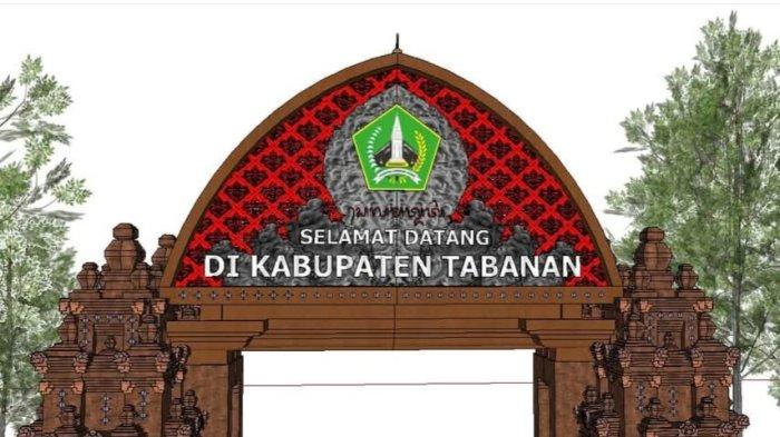 Setelah Dikritik di Medsos, Pemkab Tabanan Bakal Ganti Warna Tulisan Tapal Batas - Tribun-bali.com