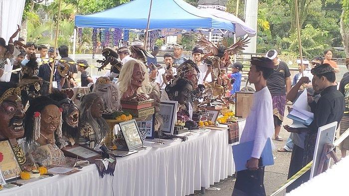 Tapel Ogoh-Ogoh Karya Pemuda Jembrana Metaksu, Peserta Lomba Masikian ...