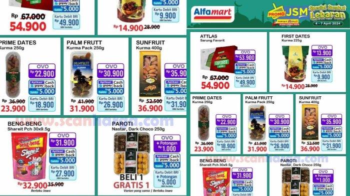 Diskon Lebaran! Cek Promo JSM Alfamart Besok 6 April 2024: Nastar dan ...