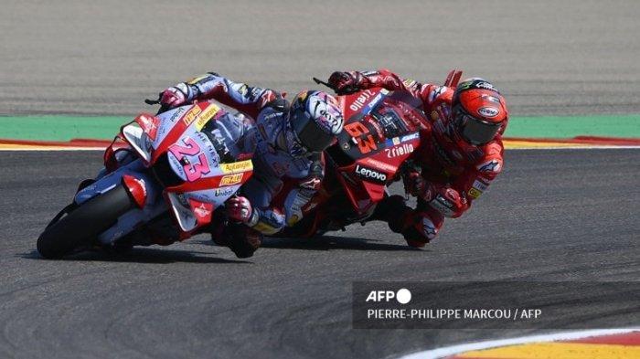 Update Jadwal MotoGP Italia 2023 Siaran Langsung Trans 7 Bastianini dan Marquez Masih di Jalur ...