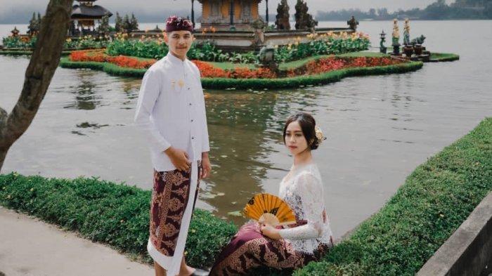 Sewa Pakaian Adat Ulun Danu Beratan Paling Diburu Wisatawan - Tribun-bali.com