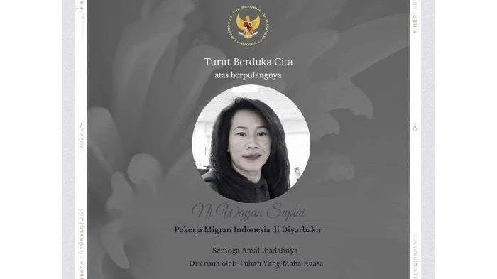 BREAKING NEWS: Jenazah PMI Korban Gempa Turki Wayan Supini Tiba Sore Ini di Bali - Tribun-bali.com