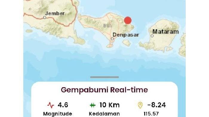 165 Rumah Rusak Akibat Gempa di Bali, Kerugian Ditaksir Hingga Rp 946 Juta - tribunmuria.com