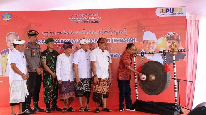 Gubernur Koster Resmikan Jembatan Titi Sudamala - Tribun-bali.com